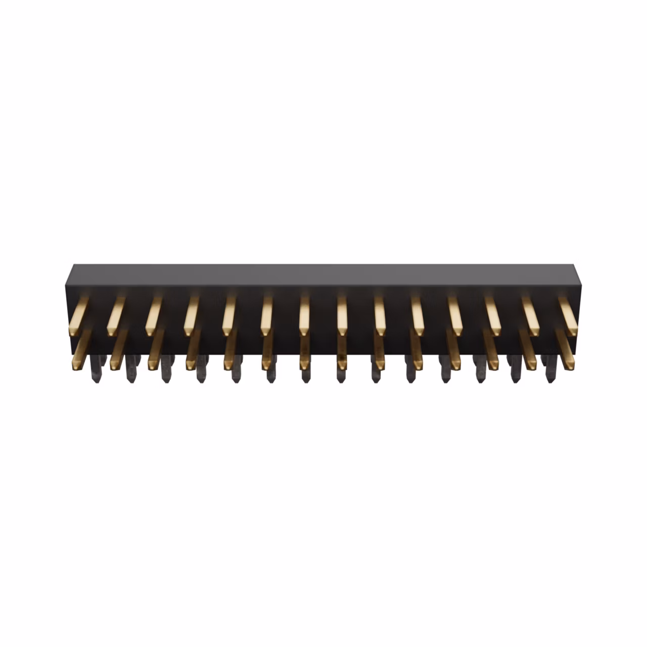 2.00mm Pitch Milli-Grid Header, Right-Angle, Through Hole, 28 Circuits, 0.76µm Gold (Au) Plating, Mating Pin Length 4.00mm, Tail Length 2.60mm, Tray, Lead-Free for sale