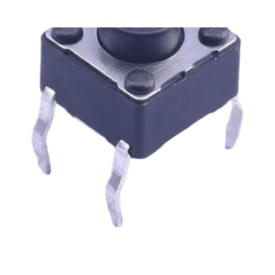 Diptronics DTS-65K-V Tactile Switch – Compact Momentary Push Button