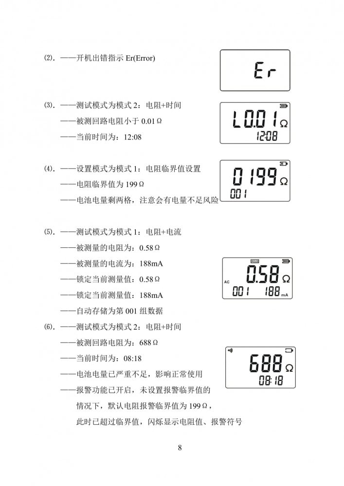 VICTOR 6412D manual page 10