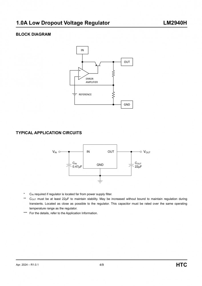 LM2940H datasheet page 4