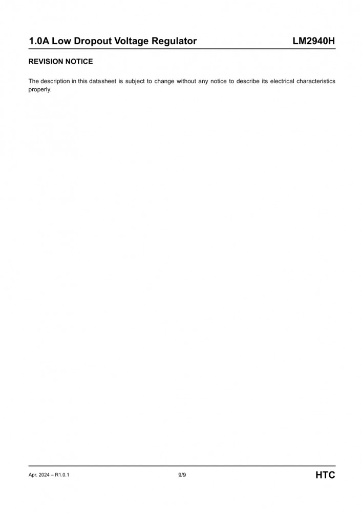 LM2940H datasheet page 9