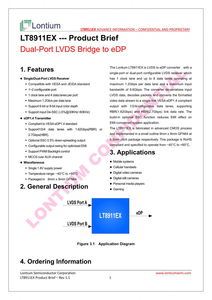 LT8911EX document page 1