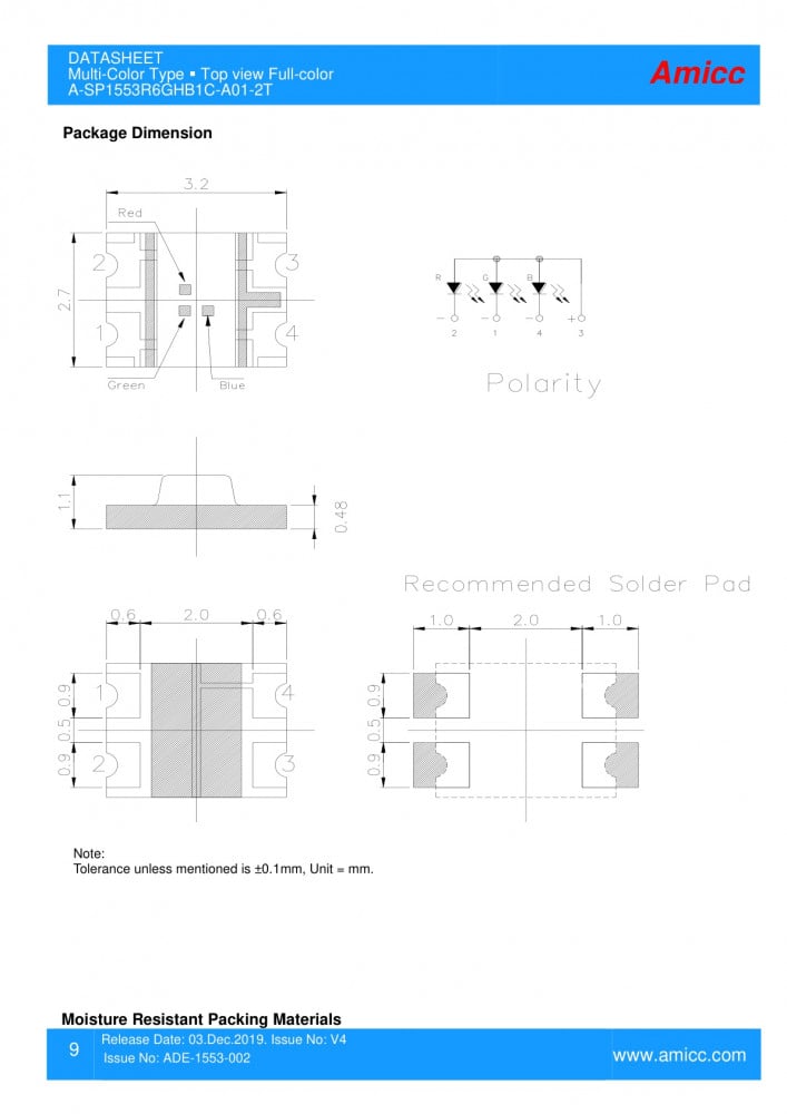 A-SP1553R6GHB1C-A01-2T datasheet page 9