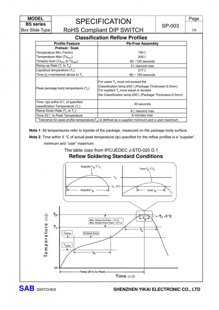 BIWIN BSE03GB datasheet page 3