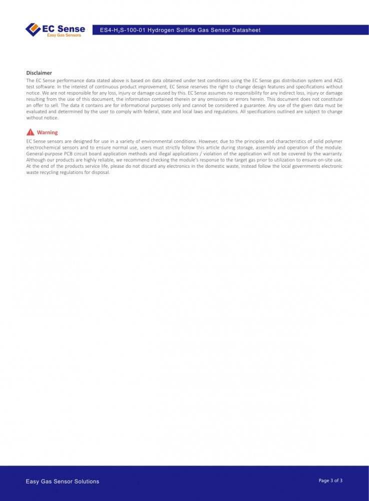 ES4-H2S-100-01 datasheet page 4