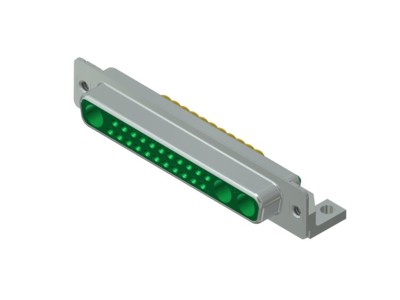 D-SUB Combination Standard • 17W2 [○••••••••••••••• ○] • Socket • Solder cup • Through hole