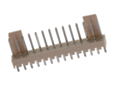 Mini-Latch / KK Wire-to-Board Header, Vertical, with Friction Ramp, 8 Circuits, Tin (Sn) Plating, Natural