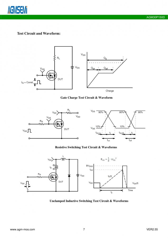 AGM30P150D datasheet page 7