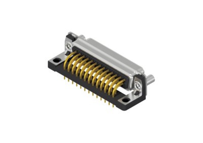 D-SUB Standard • 25-pos. • Socket • Solder pin angled .370