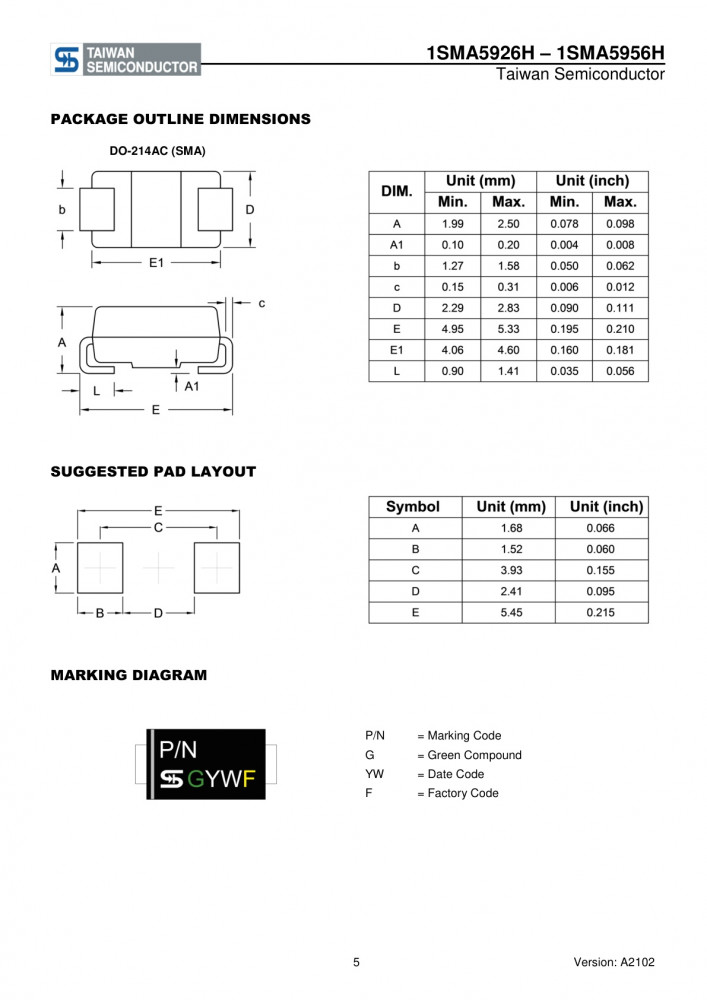 1SMA5941H datasheet page 5