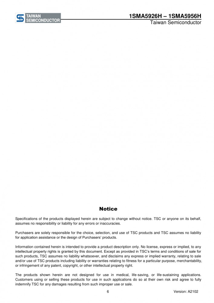 1SMA5941H datasheet page 6