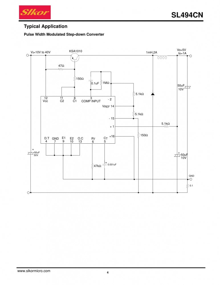 SL494CN datasheet page 4