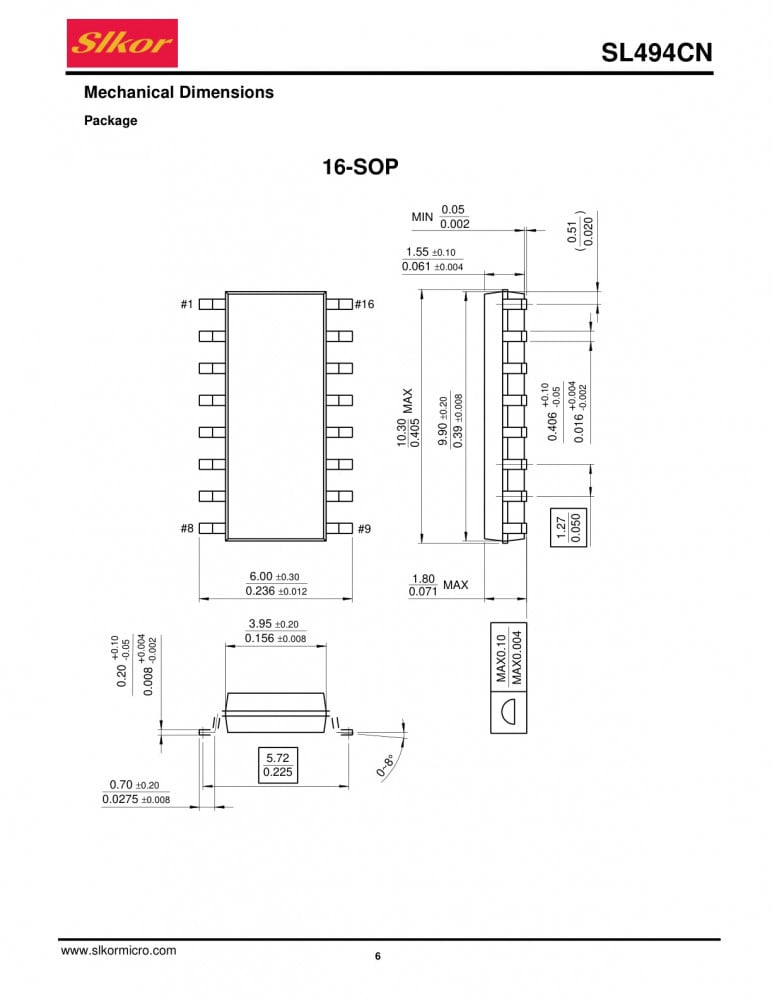 SL494CN datasheet page 6