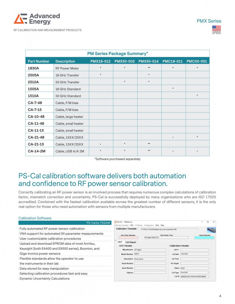 Power calibration system document page 4