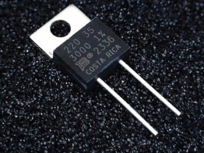BOURNS PWR221T-30-2000F Through Hole Resistor