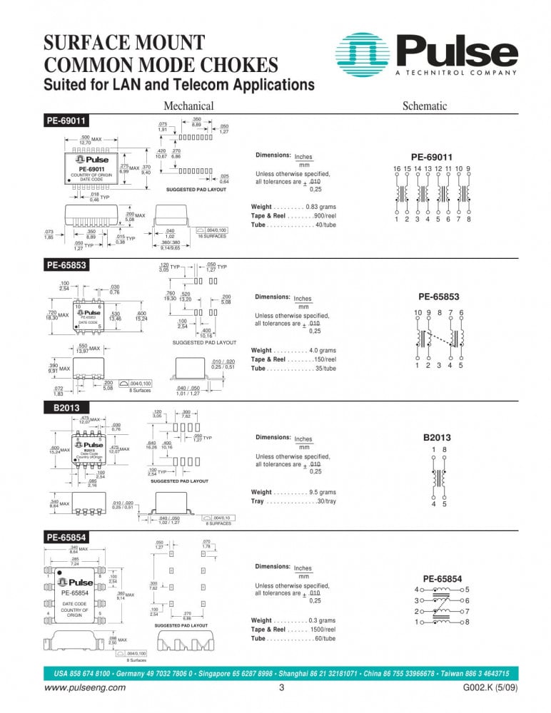 PE-67540 technical document page 3