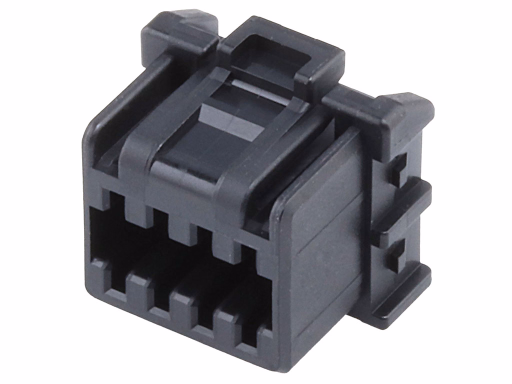 2.00mm Pitch, Micro-Lock Plus Receptacle Crimp Housing, Dual Row, Positive Lock, 12 Circuits, Low-Halogen, Natural (White)