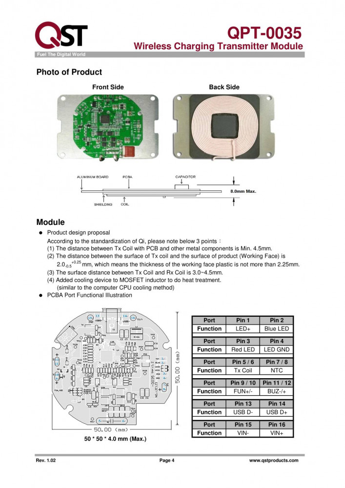 QPT-0035 datasheet page 4