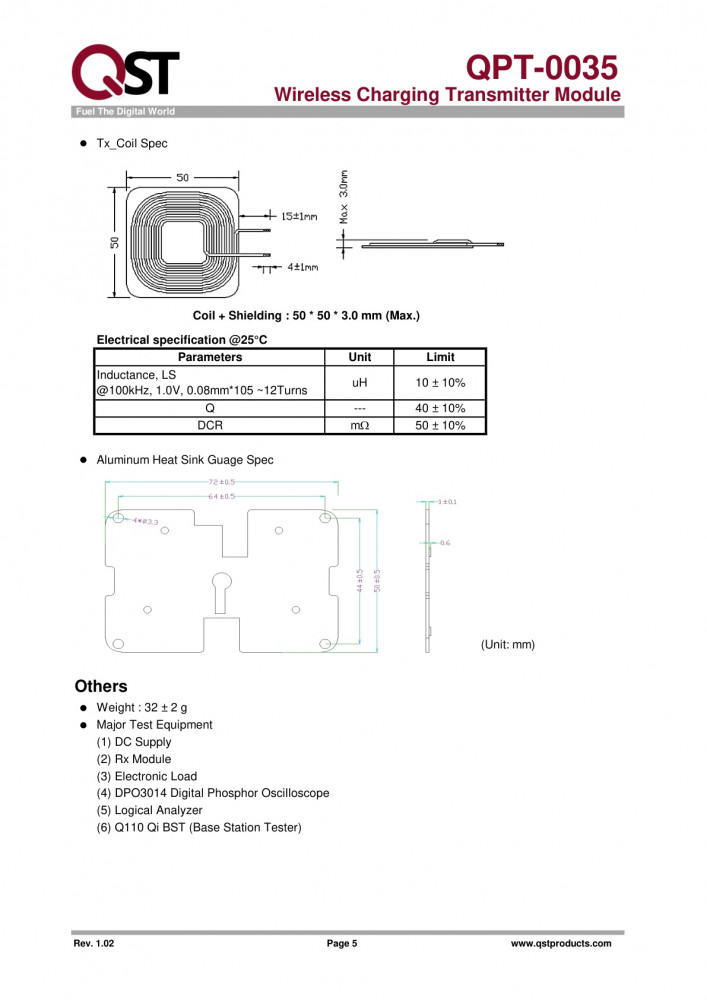 QPT-0035 datasheet page 5
