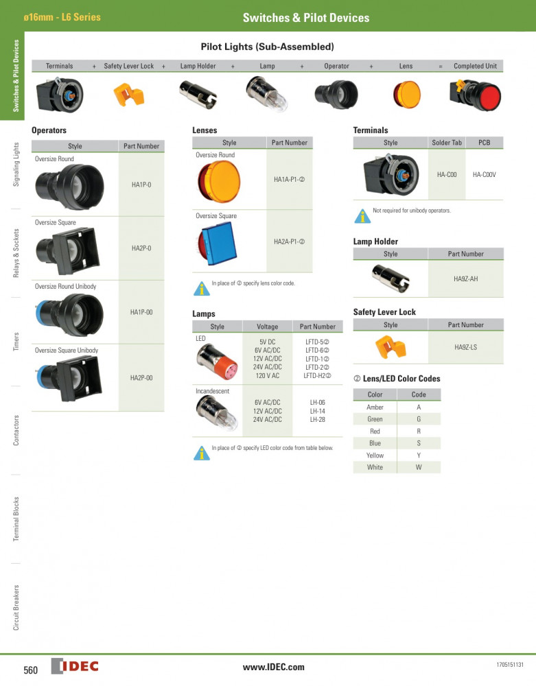 IDEC L6 technical document page 6