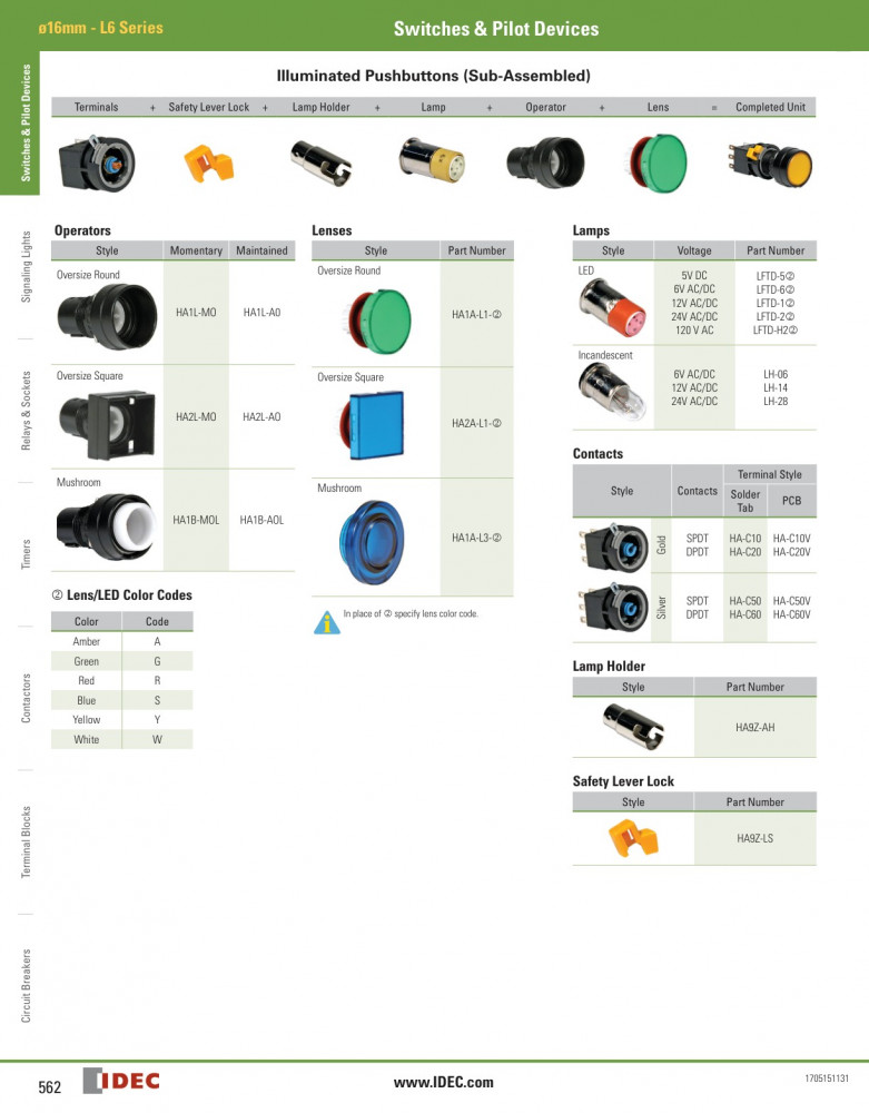 IDEC L6 technical document page 8