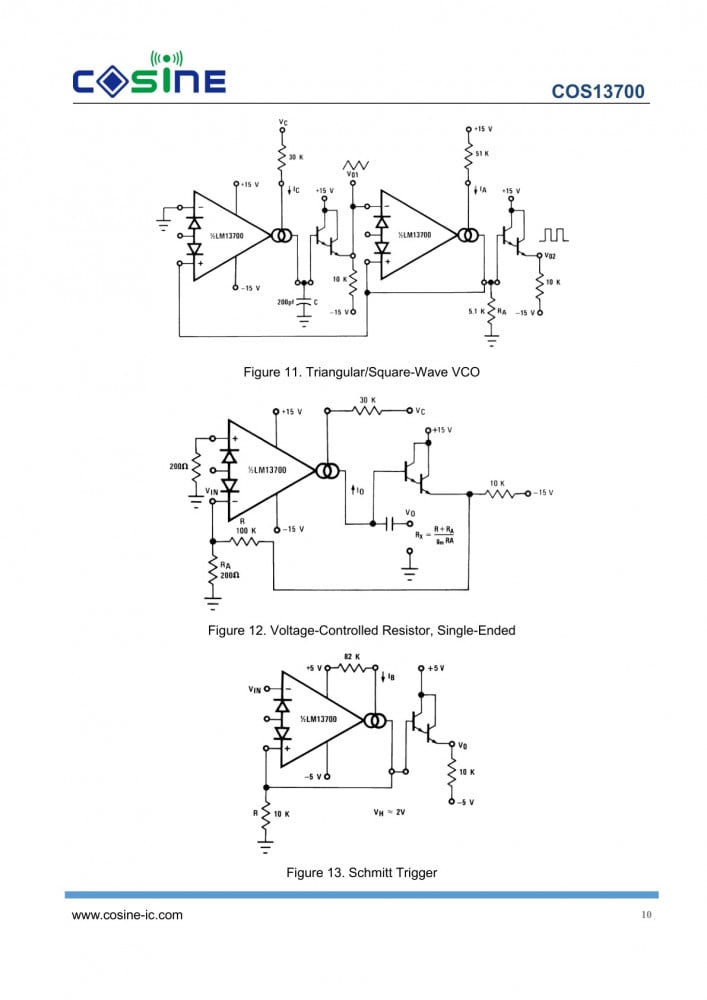 COSLM13700DT datasheet page 10