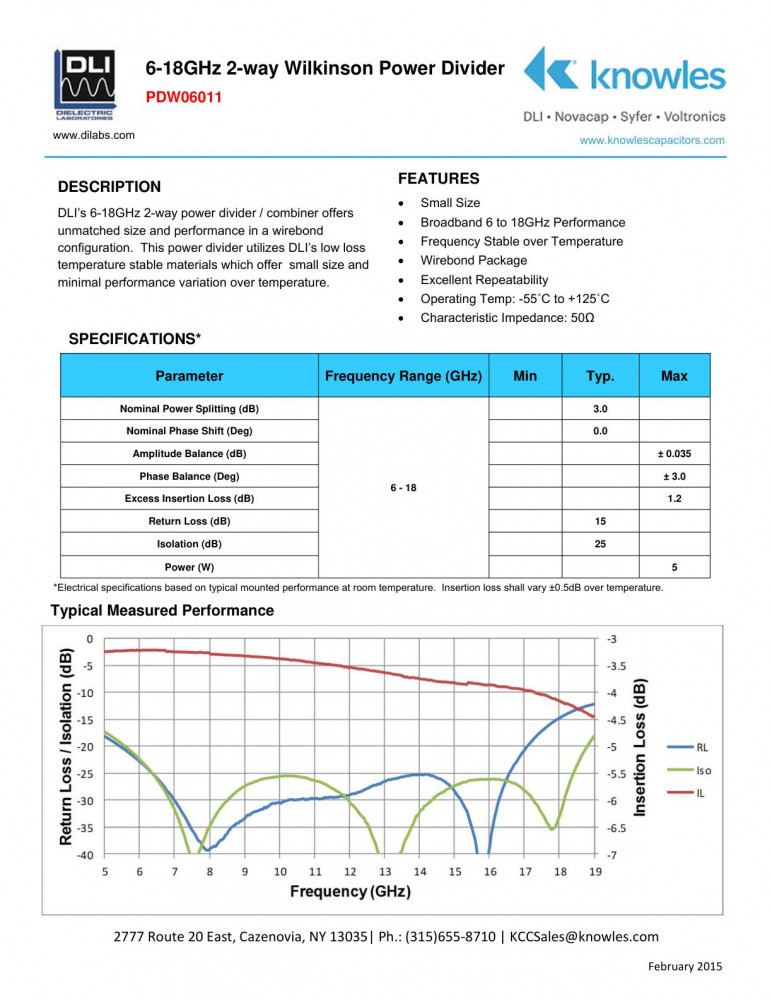 PDW06011 technical document page 1