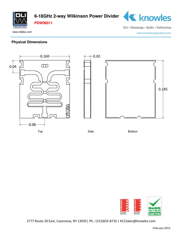 PDW06011 technical document page 2
