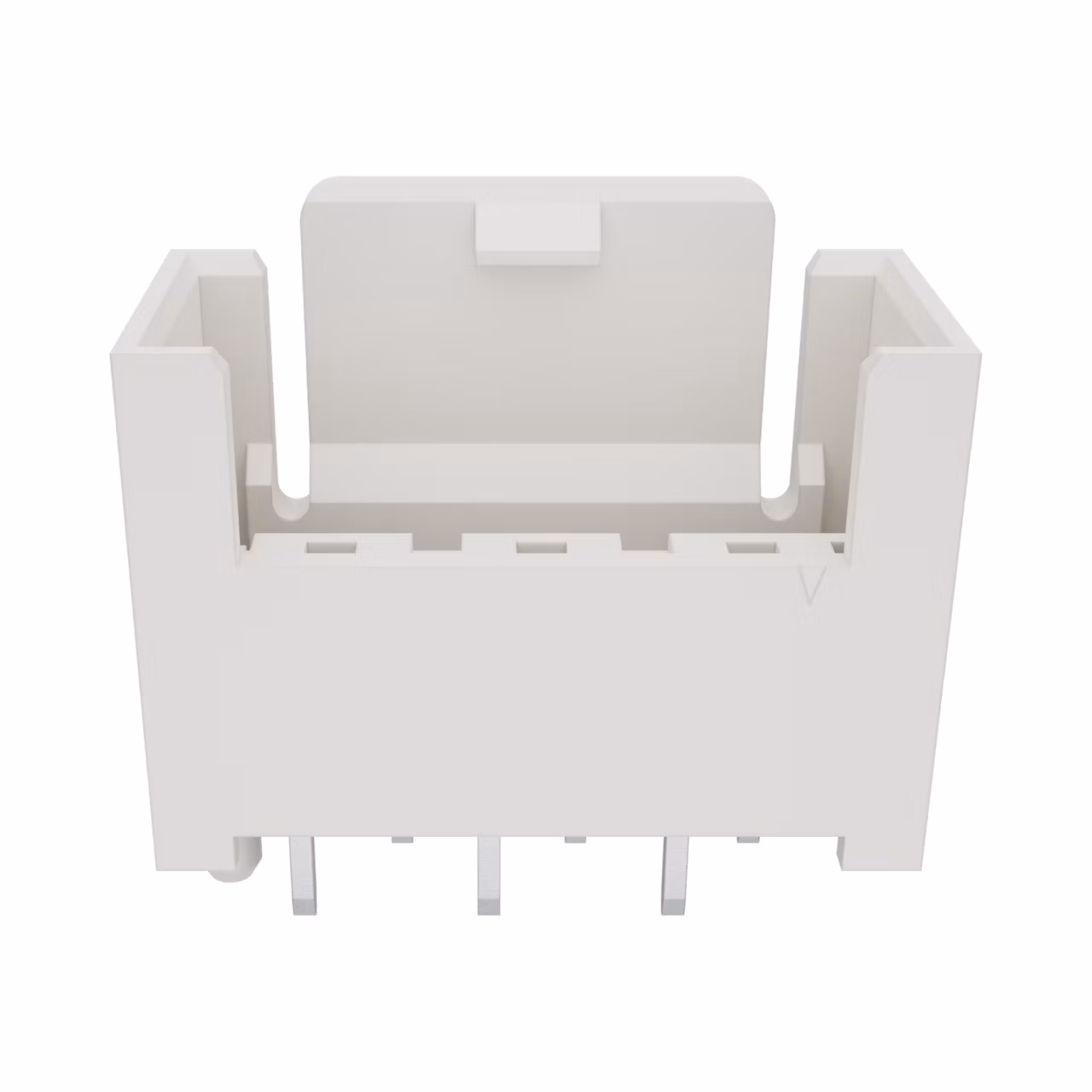 Appli-Mate RAST 2.5 Header, Vertical, 6 Circuits, Tin (Sn) Plating, Glow-Wire Capable, Positioning Keys A, B, D and F Blocked, with Latch, Natural for sale