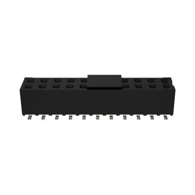 Milli-Grid Vertical Receptacle, 2.00mm Pitch, Dual Row, Surface Mount, Top/Bottom Entry, with Cap, Tube, 0.38µm Gold (Au) Plating, 22 Circuits, Lead-Free for sale