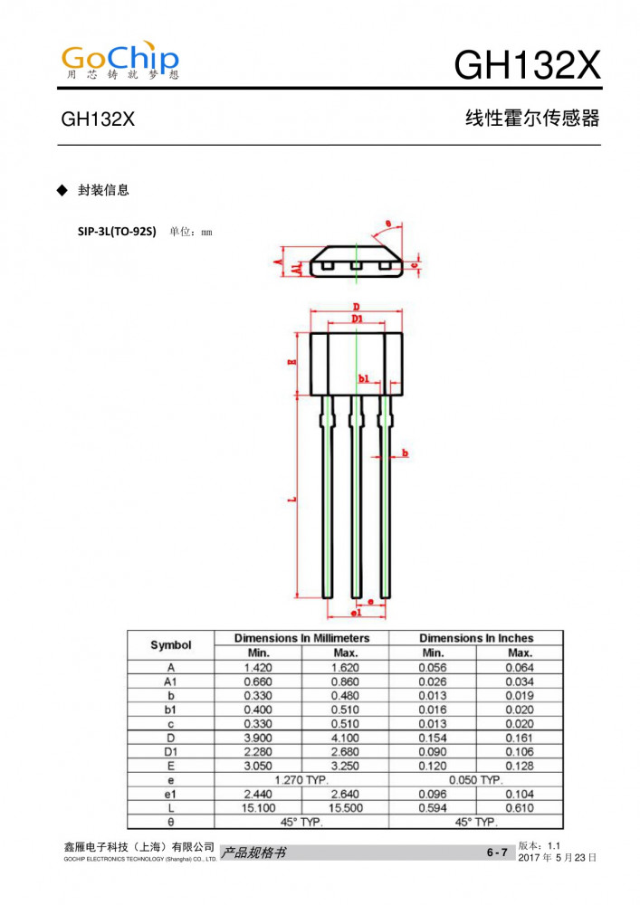 GH1321LSY datasheet page 6