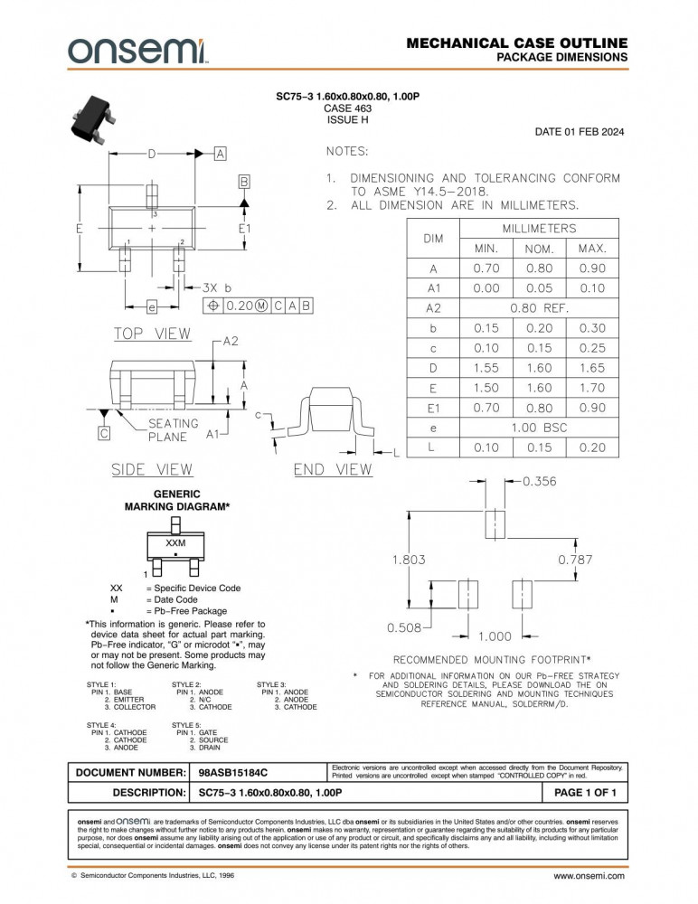 MUN5214T1G document page 9