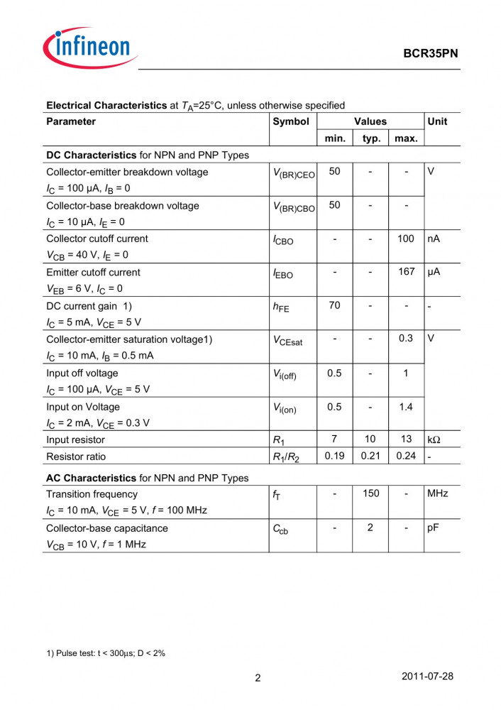 BCR 35PN datasheet page 2