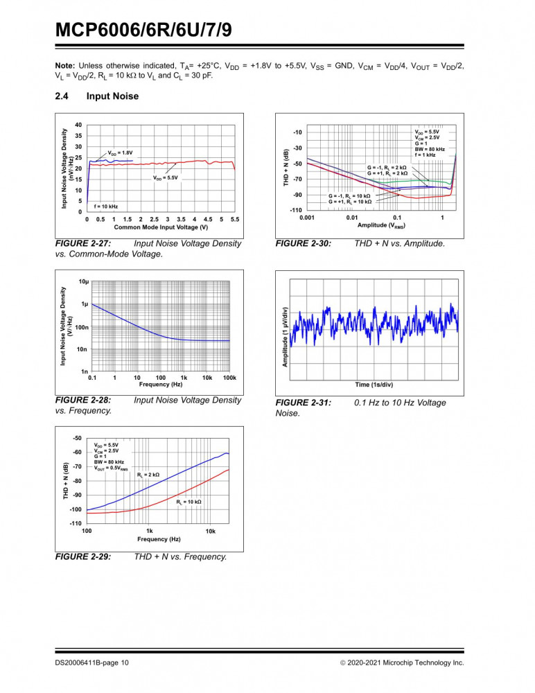 MCP6007 datasheet page 10