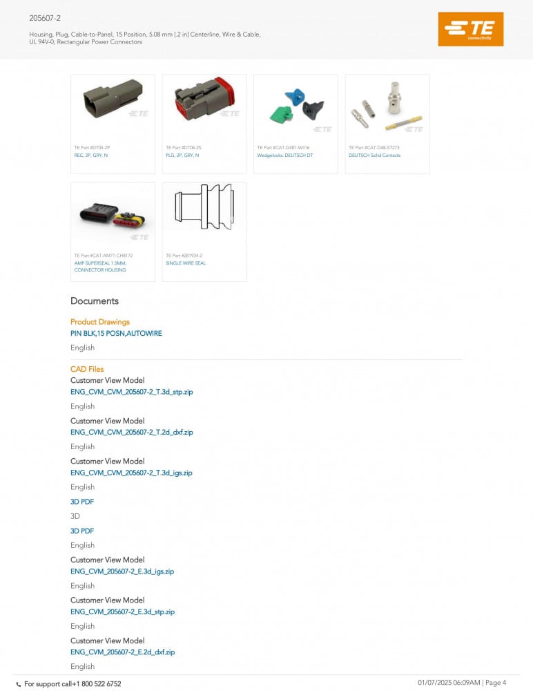 205607-2 technical document page 4