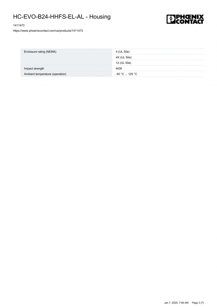 Phoenix Contact 1411473 technical document page 3