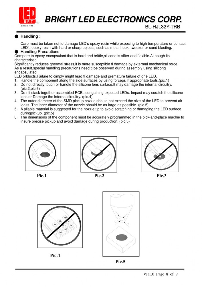 BL-HJL32Y-TRB datasheet page 7
