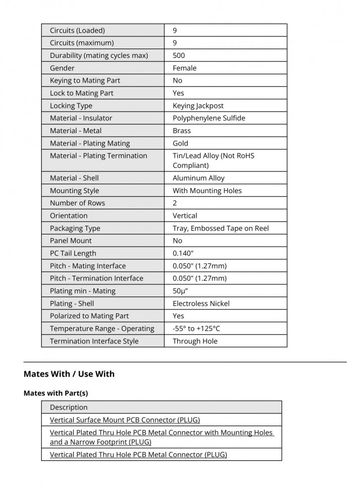 Technical document image 2 for MK-222-009-235-9900-KP22