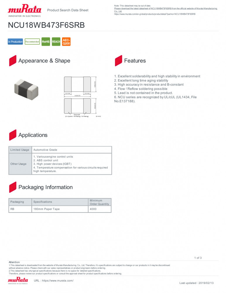 NCU18WB473F6SRB product documentation page 1