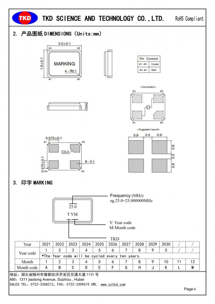TKD specification page 6