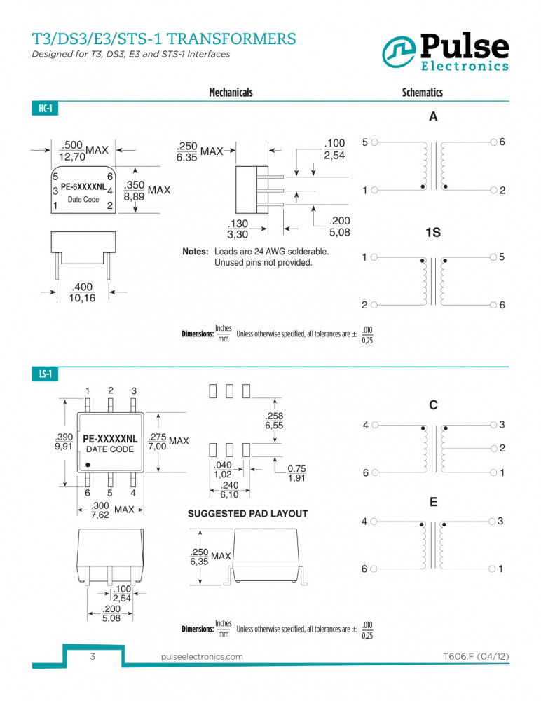 PE-65779NL technical document page 3