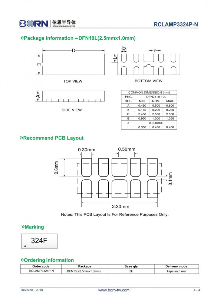 RCLAMP3324P-N datasheet page 4