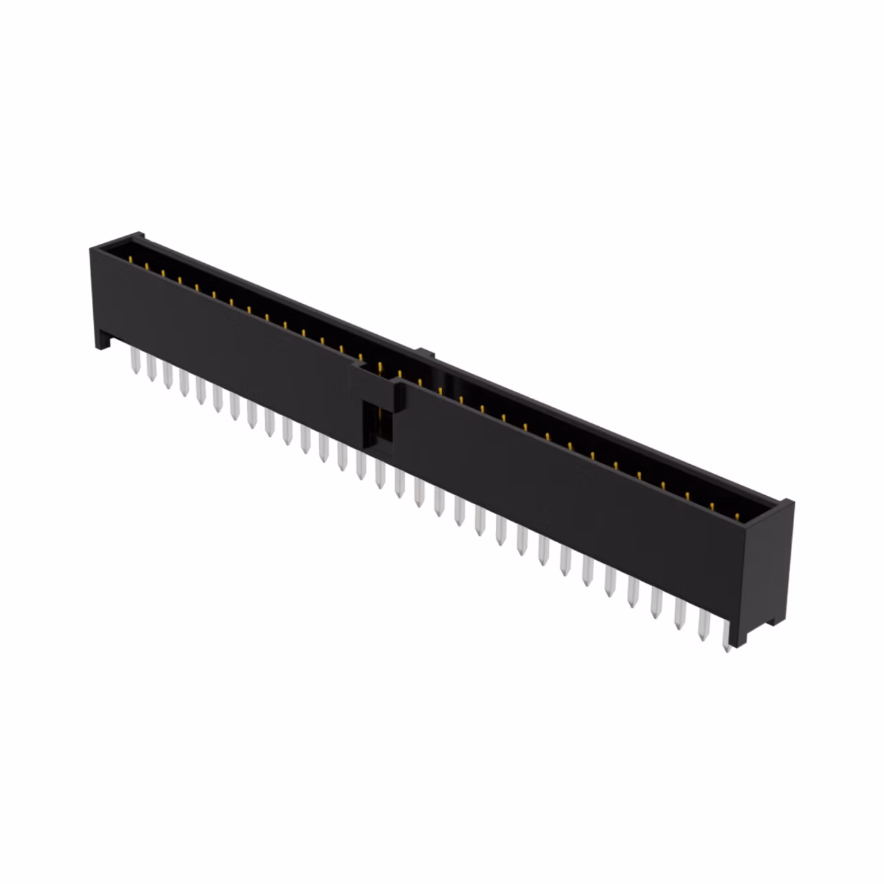 C-Grid III PCB Header, 2.54mm Pitch, Through Hole, Single Row, Vertical, Shrouded, 31 Circuits, 0.05µm Gold (Au) Flash Plating for sale