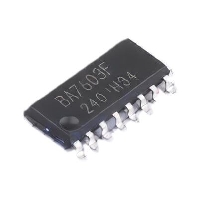 ROHM BU4066BCF-E2 Analog Switch IC – Quad SPST Multiplexer/Demultiplexer