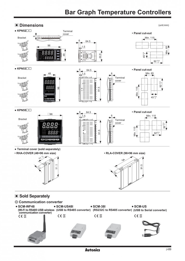 KPN Series technical document page 5