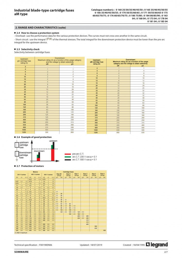 Legrand technical document page 2