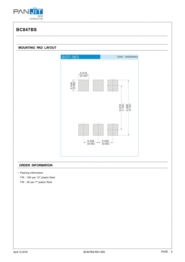 BC847BS datasheet preview, page 5