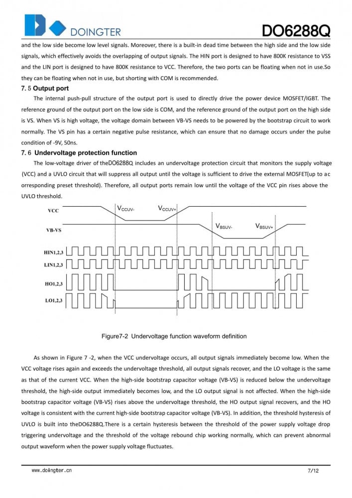DO6288Q datasheet page 7