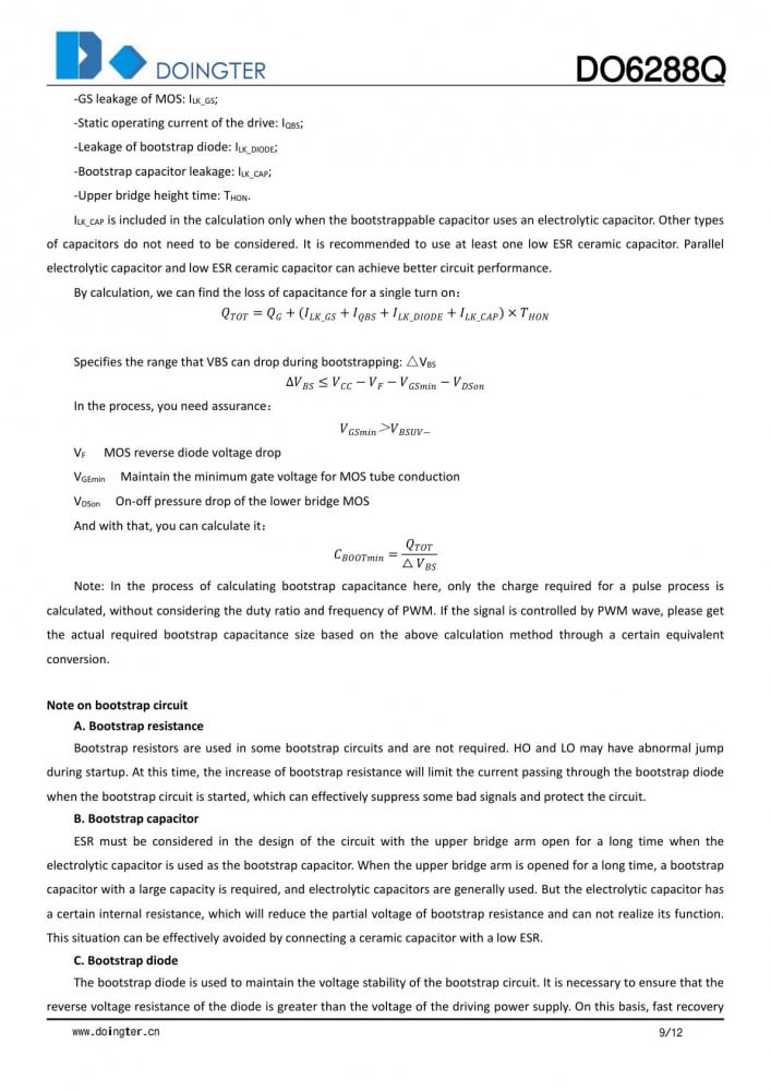 DO6288Q datasheet page 9