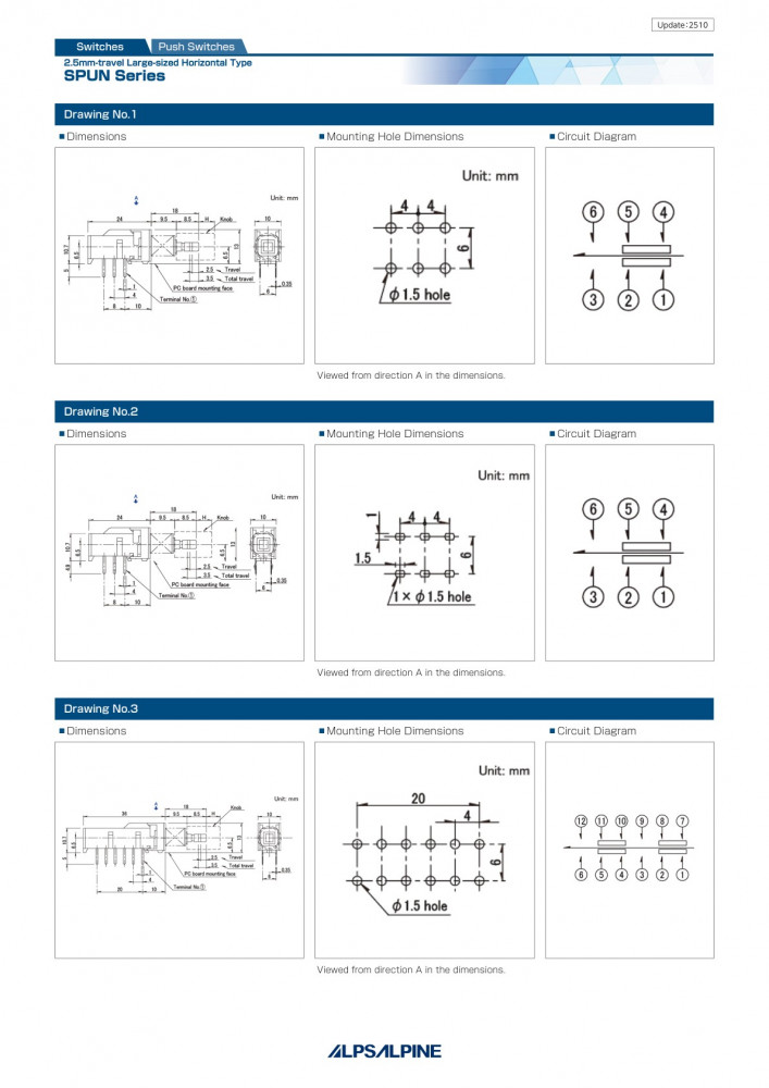 SPUN series catalog page 2